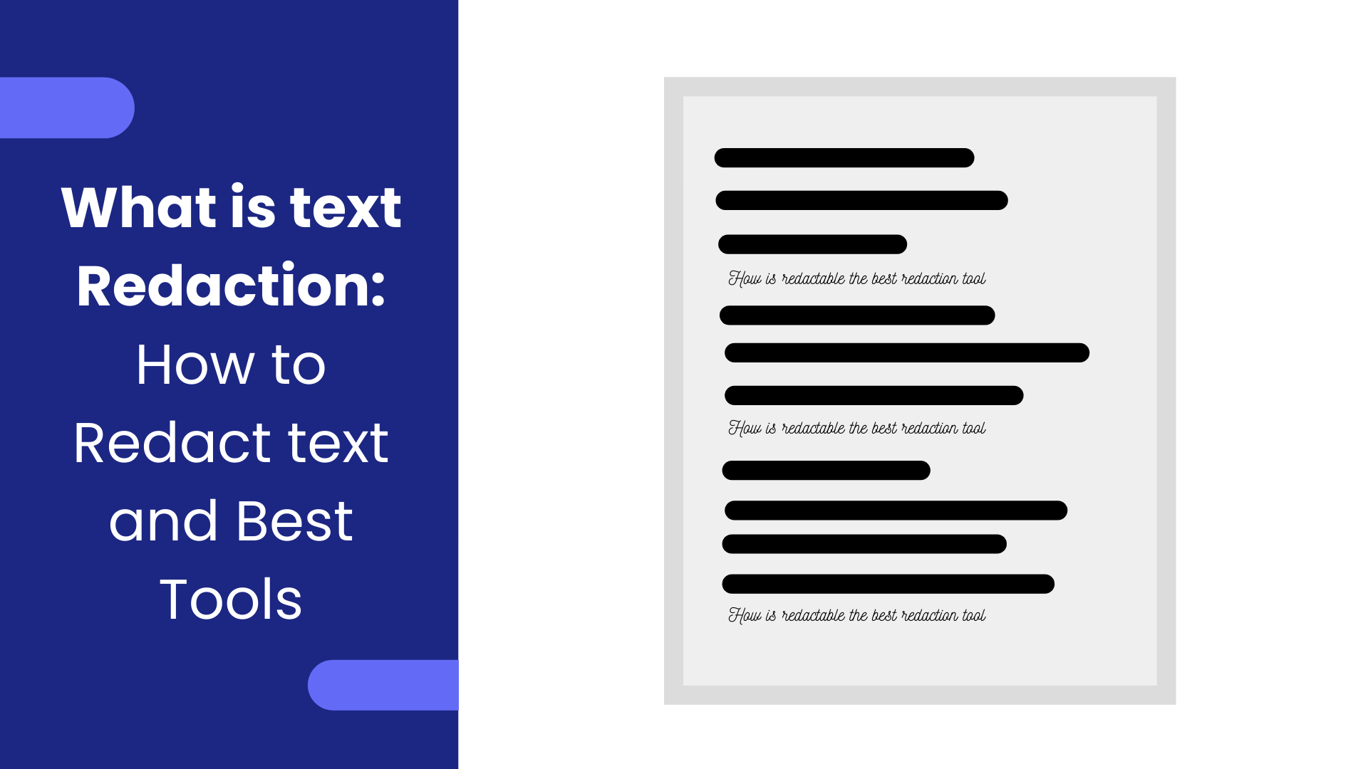 What Is Redacted Text? Methods, Tools & Best Practices